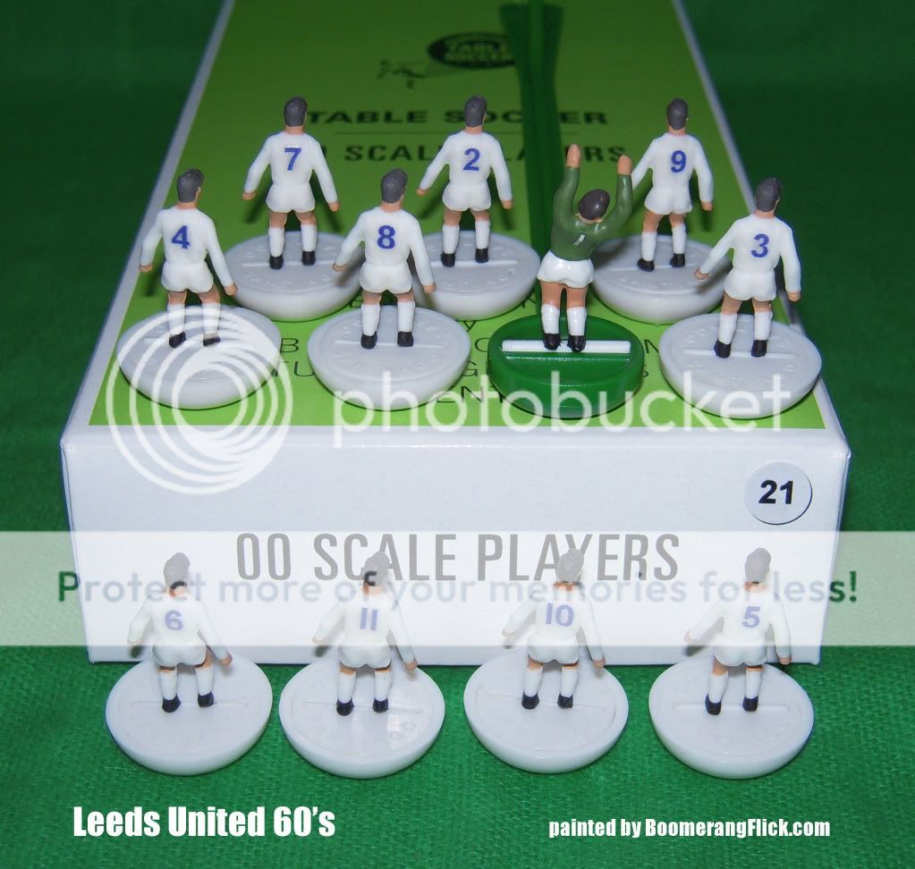 Subbuteo ref. 21 - Leeds United 60's