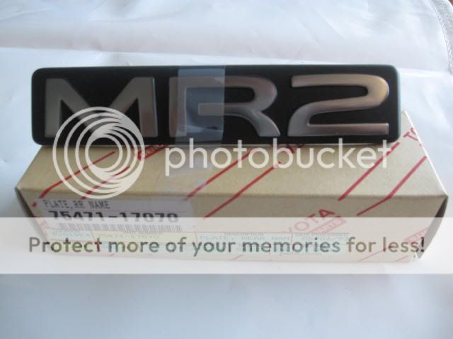 Where to buy the MR2 emblem ....?