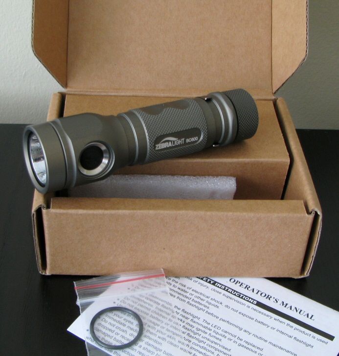 Zebralight SC600 (1x18650, XM-L) Review: RUNTIME, BEAMSHOTS ...