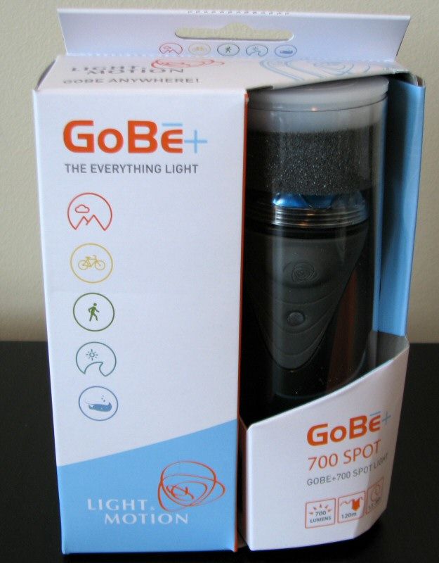 Light & Motion GoBe+ (700 Spot and 500 Search) Recheargeable Review ...