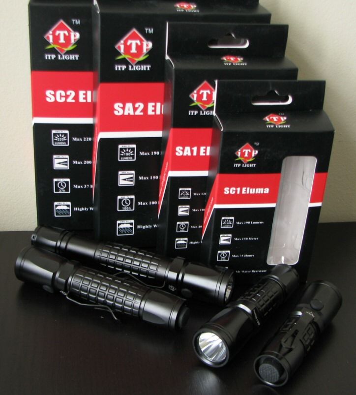 ITP SA1, SA2, SC1, SC2 Round-Up Review (XP-E R2): RUNTIMES, BEAMSHOTS ...